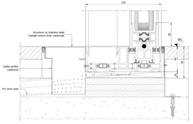 Concealed Drainage System - Gracili Minimal Systems
